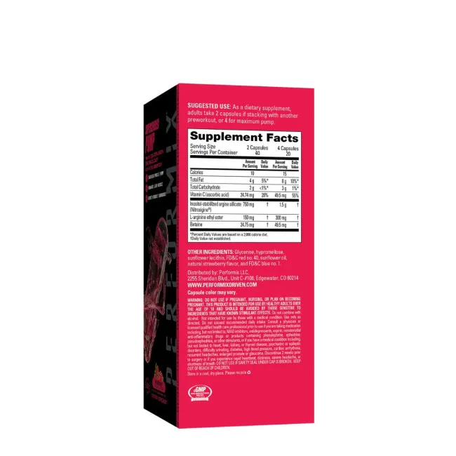 Performix Supercharged Pumped, Formula Premium Pentru Pompare Musculara ...