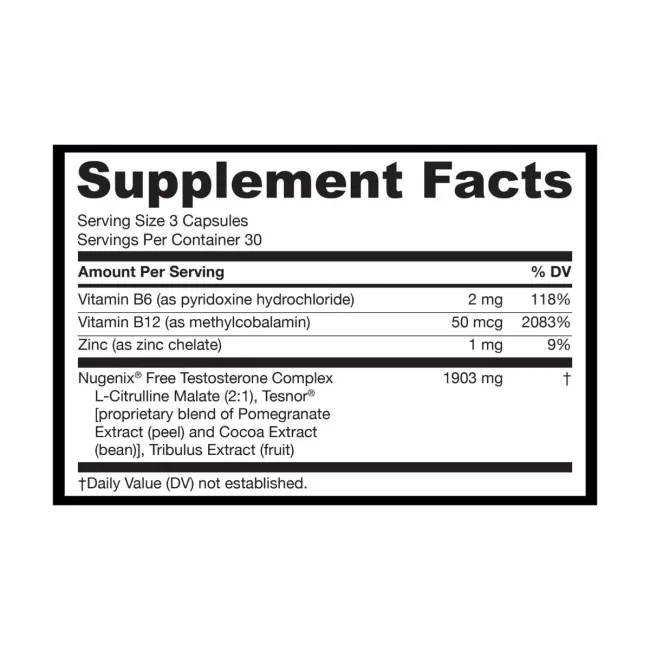 Nugenix T-boost, Formula Avansata Pentru Cresterea Nivelului De ...