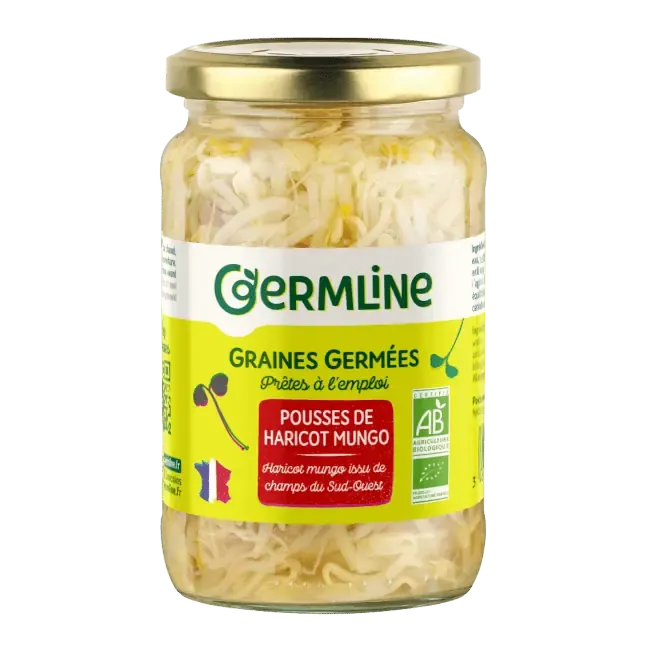 Germeni de fasole mung, bio, 330g, Germline