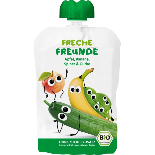 PIURE CU SPANAC SI CASTRAVETI BIO 100G Erdbar