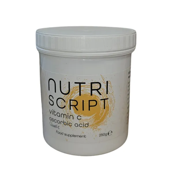 Vitamina C Acid Ascorbic pudra 250gr - Nutriscript