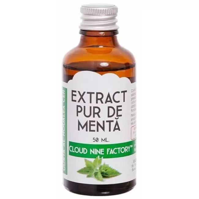 Extract pur de menta 50ml Cloud Nine Factory - RevoBio.ro
