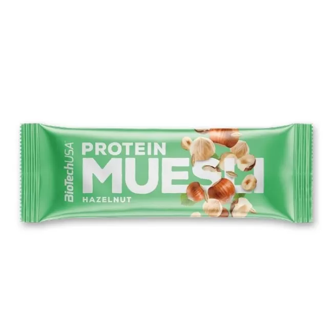 Baton Protein Muesli 30g - Hazelnut BioTech