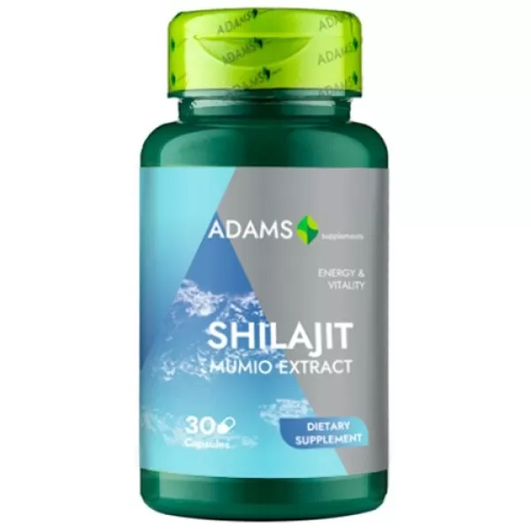 Shilajit (Mumio) 400mg 30cps, Adams